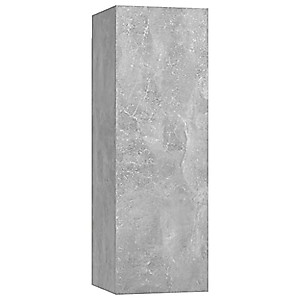 Homvdxl Floating TV Stand, Wall Mounted Entertainment Center Modern Media Console with Storage Cabinet Under TV Shelf for Living Room Bedroom, 35.4INCH, Retro Grey