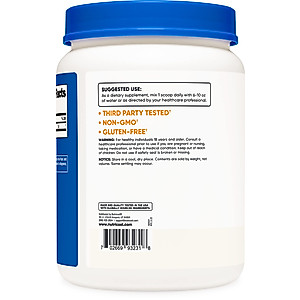 Nutricost L-Glutamine Powder 1 KG - Unflavored, Non-GMO, Gluten Free