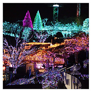 LIUPENGWEI 24V Low Voltage Fairy Lights, 10M 100LED Waterproof String Lights Long LED Outdoor Garden Lights Christmas Lights Lighting 8 Operation Modes For Patio Party Wedding Yard Trees Home garden G