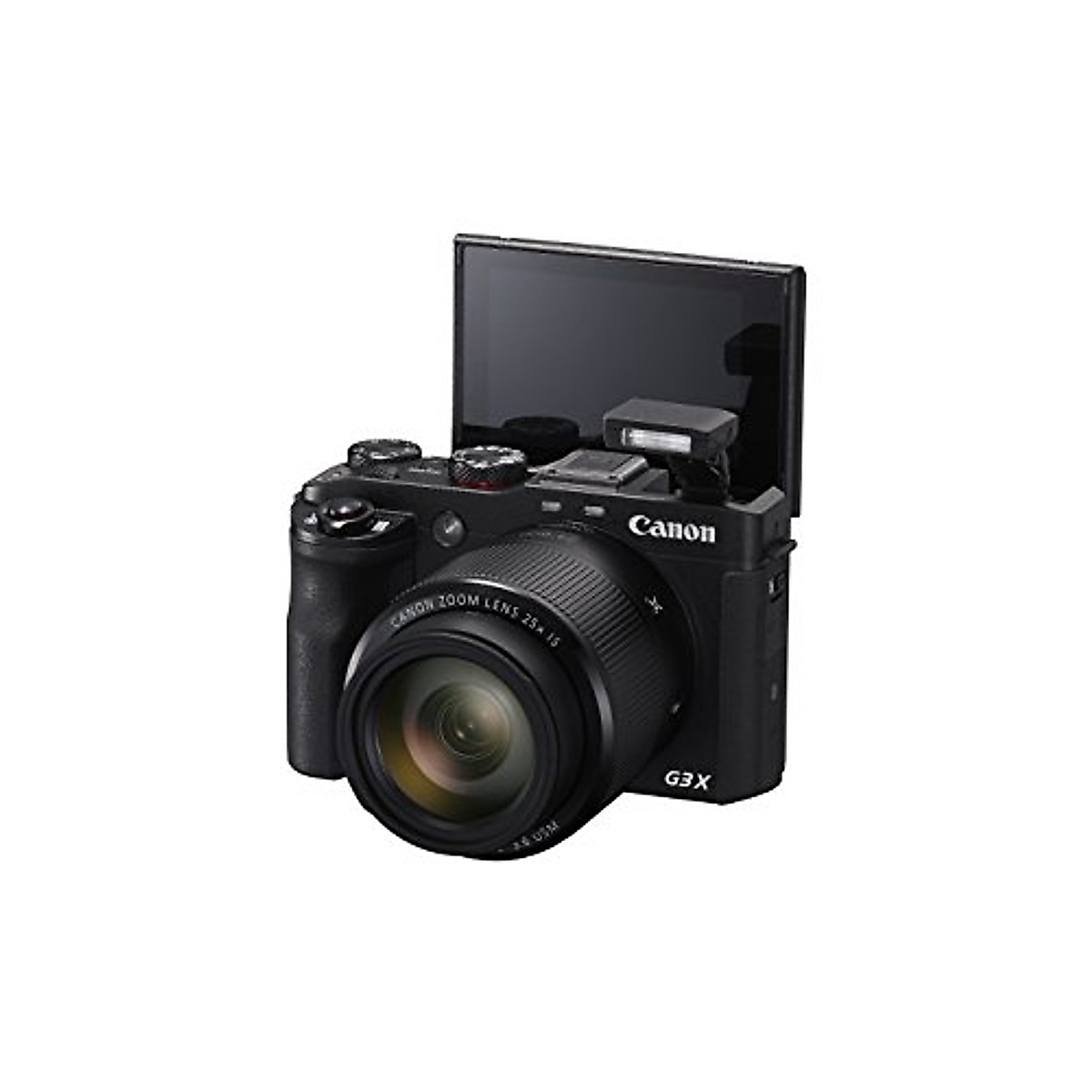 Canon PowerShot G3 X Digital Camera w/ 1-Inch Sensor and 25x Optical Zoom - Wi-Fi & NFC Enabled (Black)