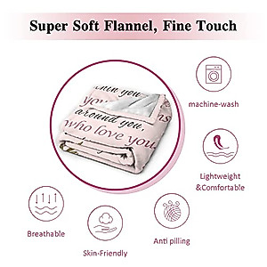 JIYEPOPO 70th Birthday Gifts for Women, Happy 70th Throw Blanket 60"x50", 70 Years Old Birthday Gifts for Her Wife Mom 60"x50"