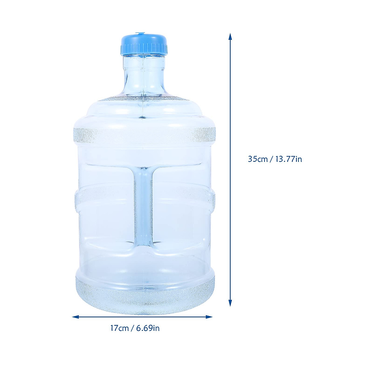 Veemoon Water Gallon Bottle Portable Bucket: 5 Liters Water Bottle with Handle Water Jug for Camping Outdoor Pure Water Container