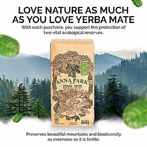 Anna Park Yerba Mate - Organic - 1.1 LB / 500 g / 17.6 oz