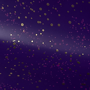 GAKA Wrapping Paper Roll,Purple,3 Different Wrapping Paper Design Suitable for Halloween, Thanksgiving, Christmas,birthday, wedding,graduation presents packaging 17 inch X 120 inch Per roll