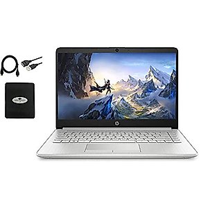 Newest HP 14" HD Laptop for Business and Student, AMD Ryzen3 3250U (up to 3.5 GHz), 16GB RAM, 1TB SSD, Ethernet, USB-A&C, Webcam, WiFi, Bluetooth, HDMI, Fast Charge, Win10 S, w/Ghost Manta Accessories