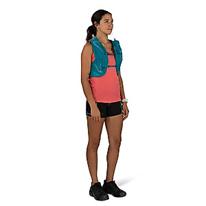 Osprey Dyna LT Women's Running Hydration Vest with Hydraulics Soft Flasks, Verdigris Green, Large