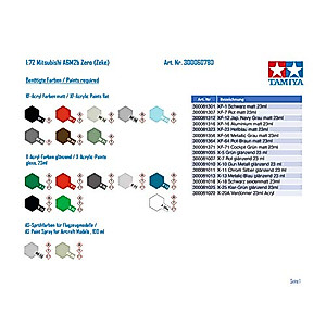 TAMIYA Models 60780 Mitsubishi A6M2b Zero Fighter (Zeke)