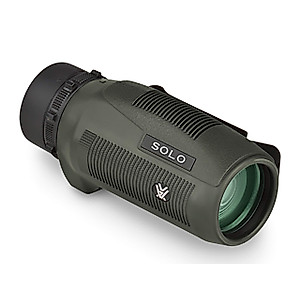 Vortex Optics Solo Monocular 10x36 - Utility Clip, Adjustable Eyecup, Fully Multi-Coated Lenses, Rubber Armor, Non-Slip Grip, Fogproof, Waterproof - Unlimited, Unconditional Warranty