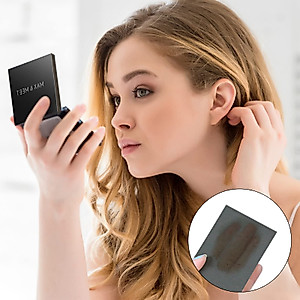 WishLotus 200Pc Oil Blotting Sheets for Face, Linen Oil Blotting Paper with Mirror Case and Powder Puff for Oily Skin, Oil Absorbing Sheets for Men and Women(200)