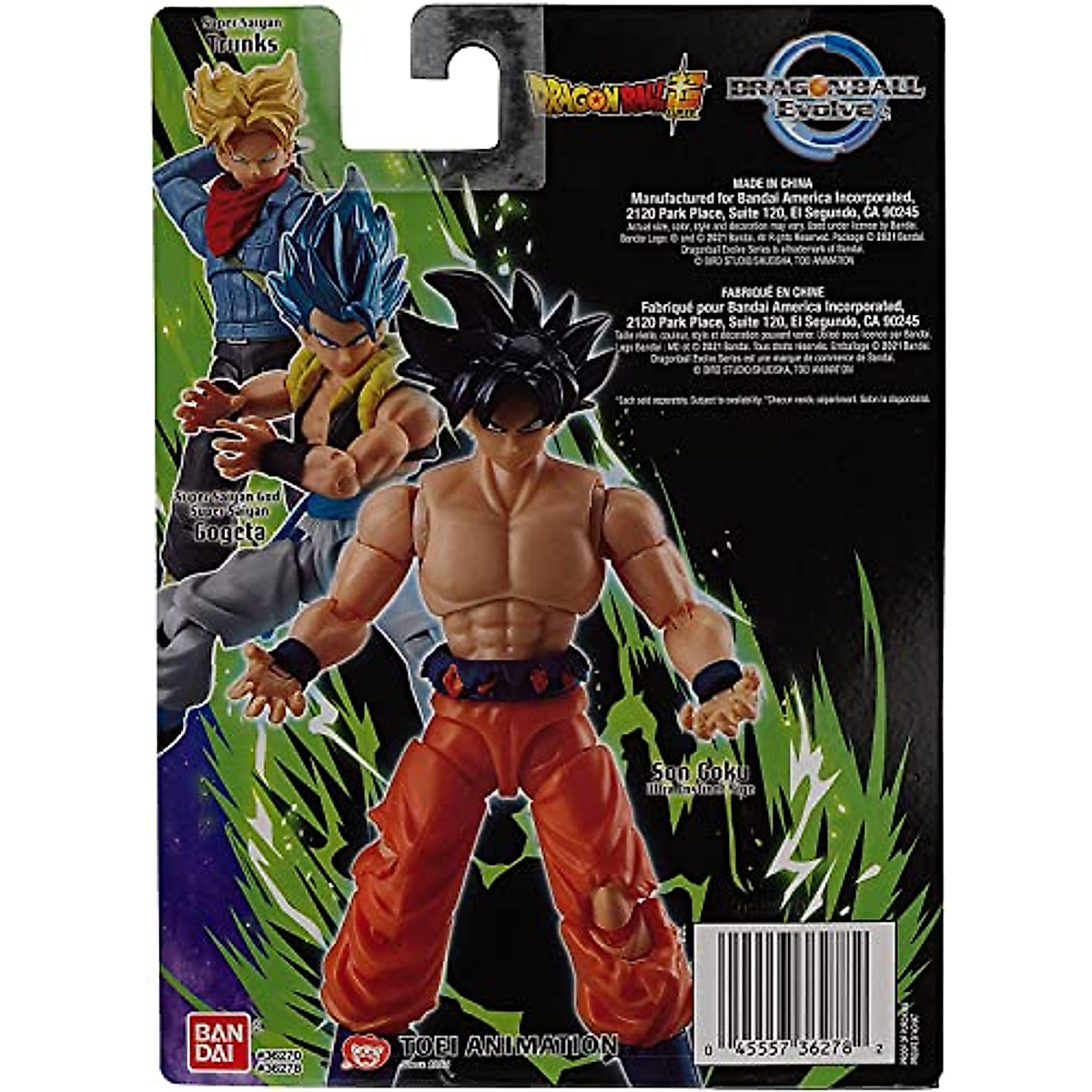 Bandai America - Dragon Ball Evolve 5 Action Figure Ultra Instinct Goku