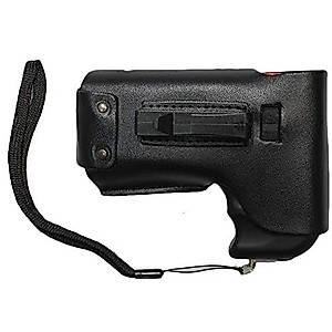 Dev Multicolored Gun Stun Gun with Led Light Rechargeable Safety Disable Pin (Black SH 13292)