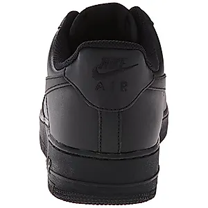 Nike Air Force 1 '07 Basketball Shoe ,Black,11 Men US