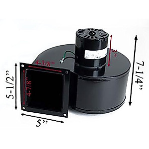 PelletStovePro - Glow Boy Pellet Stove Convection Blower KS-5020-1050