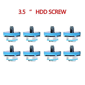 Bfenown 8X HDD Hard Drive Mounting Screw for HP Prodesk 600 G1 G2 SFF,6000 6005 6200 6300 Pro,8000 8100 8200 8300 Elite DC7800 7900 5800,Workstation Z400 Z200 Z210 Z600 450712-001 (3.5'')