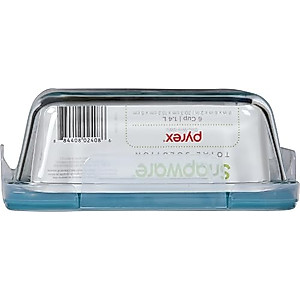 Snapware 6-Cup Total Solution Rectangle Food Storage Container, Glass