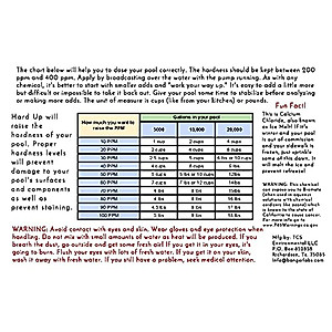 Hard UP Calcium Hardness Increaser 10lb Bag