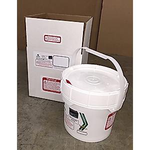 EZ on the Earth, Lead Acid Battery Recycling Kit, 2.0 Gallon Battery Recycling Pail, Pre-Paid, Mail-Back Recycle Kit for Lead Acid Batteries
