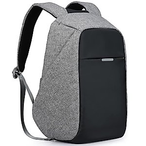 oscaurt Anti Theft Backpack 15.6 Inch Laptop Travel Backpack with Hidden Zipper and USB Charging Port Waterproof Business Computer Bag for Men & Women