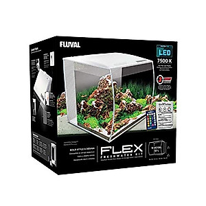 Hagen HG Fluval Flex Aquarium Wht 57L, 15gal