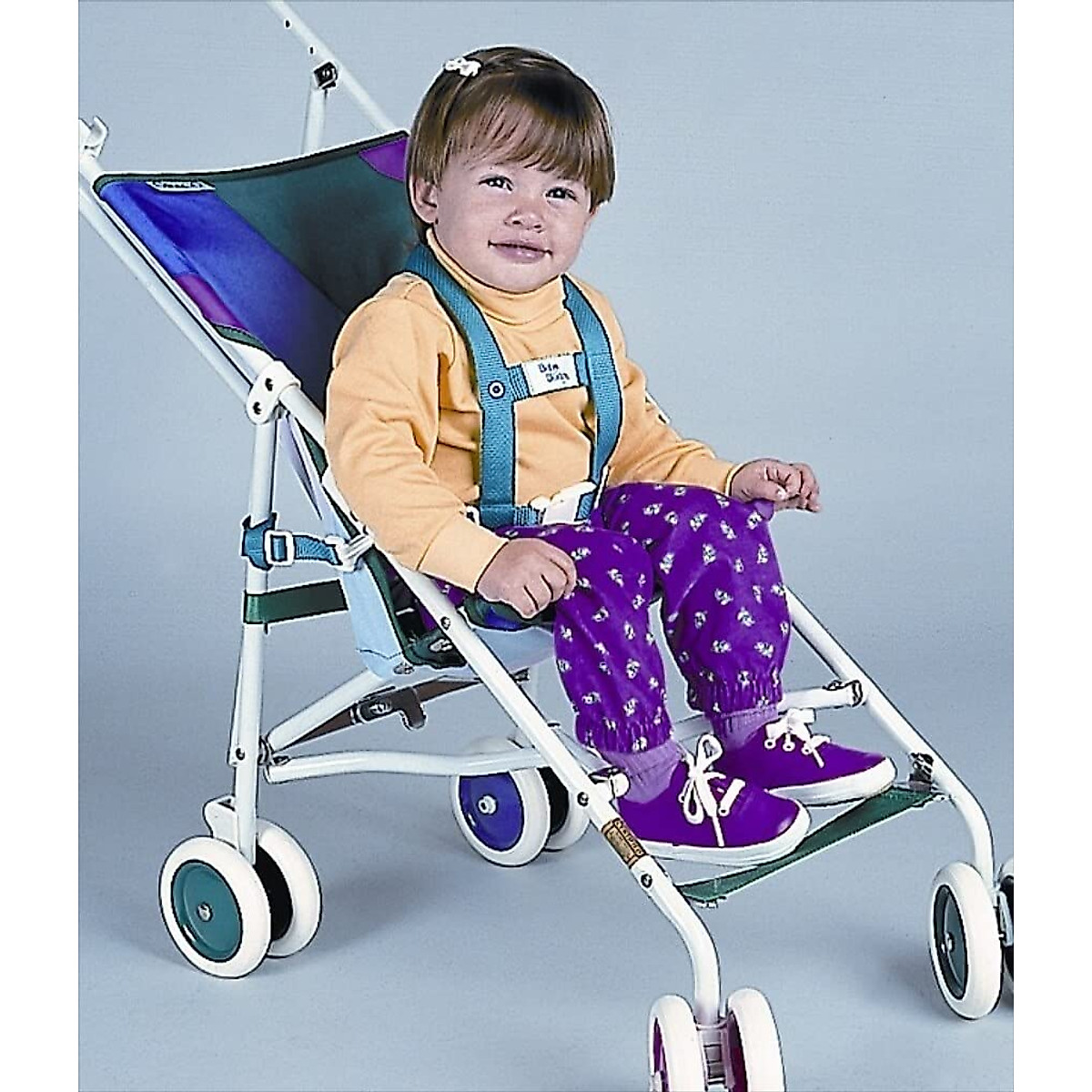 Baby Buddy Deluxe Safety Harness, with Adjustable Tether and Chair Restraint Straps, for Ages 9 Months to 4 Years, Black, 4 Piece Set