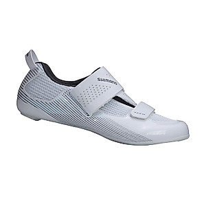 SHIMANO SH-TR501 Specialist Short Course Triathlon Shoe, White, 11-11.5 Men (EU 46)