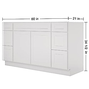LOVMOR S-VDDB60-SD-US-DF, 60''W, Shaker Dove
