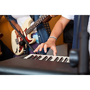 Quotable Cuffs Piano Cuff Inspirational Jewelry Bracelet - Great Piano Gift for Music Teachers, Musicians, and Music Students By Whitney Howard Designs