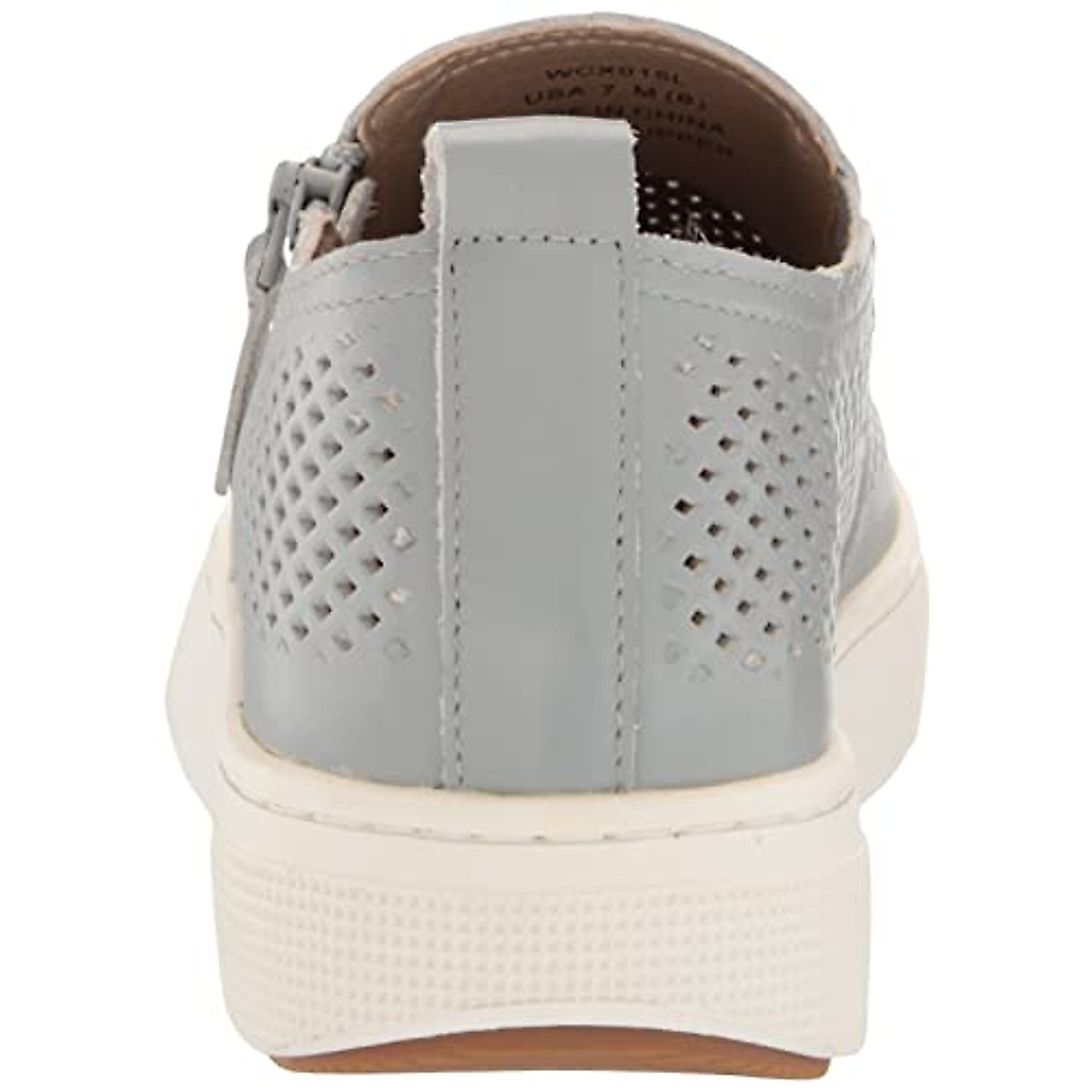 Propét Womens Kate Sneaker, Grey, 7.5 Wide US