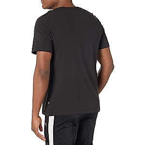 PUMA mens Essentials Tee T Shirt, Black, Large US