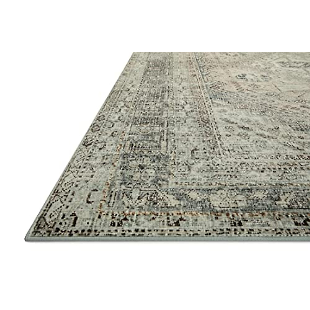 Loloi Magnolia Home by Joanna Gaines x Sinclair Natural/Sage 7'-6" x 9'-6" Area Rug