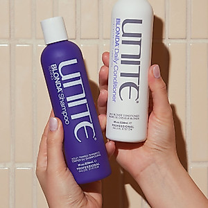 UNITE Hair BLONDA Purple Shampoo, 8 Fl Oz