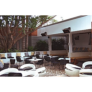 Bromic Heating BH0110003-1 Smart-Heat Platinum 500 Radiant Infrared Patio Heater, Natural Gas, 39800 BTU