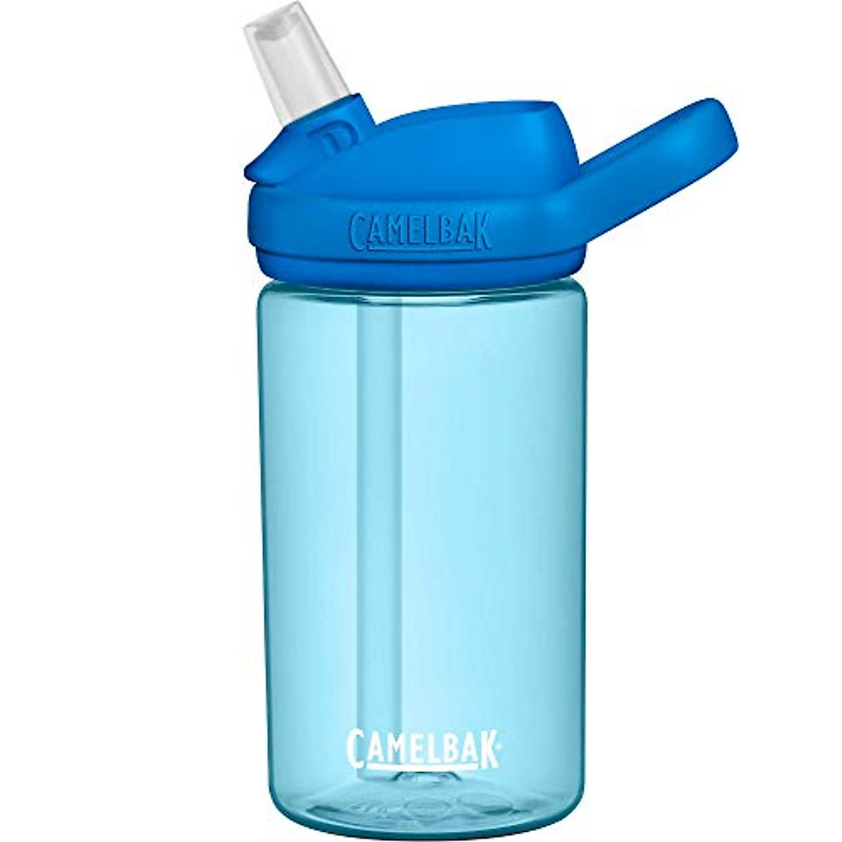CamelBak Eddy+ Kids BPA-Free Water Bottle with Straw, 14oz, True Blue (2282401040)