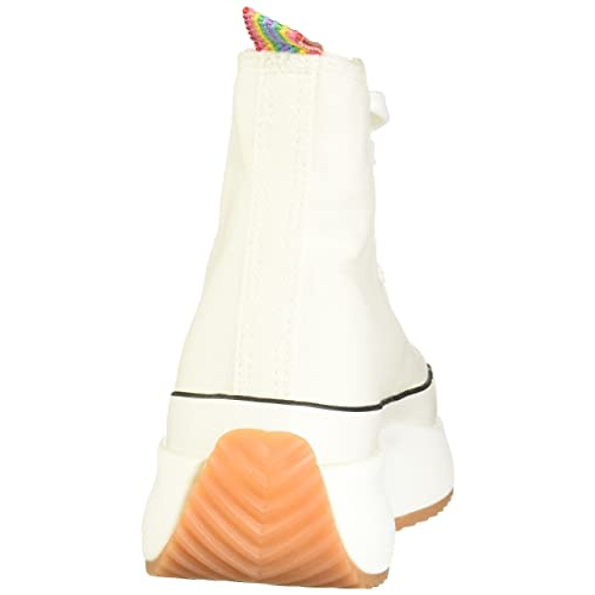 Madden Girl Women's Winnona Sneaker, White Fabric, 8