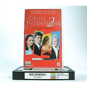 Cruel Intentions 2: Prequel To 1999 Movie - Comedy Drama - Amy Adams - Pal VHS