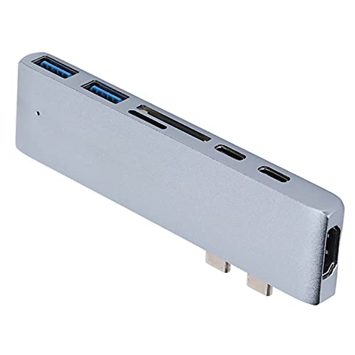 USB Hub, Multiport 7 in 2 Mini USB Adapter for