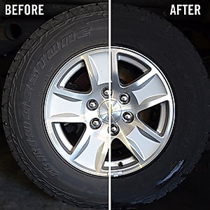 Detail King Tire and Whitewall Cleaner - Contains Darkening Agent - For Use Before Applying Tire Dressing - 32 oz