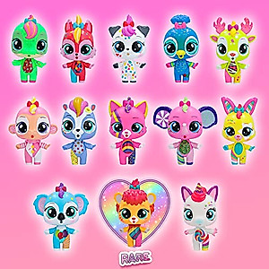 Bubiloons Confetti - 8+ Accessories, Surprise Character That Blow Bubbles, for Girls and Kids 5 and up