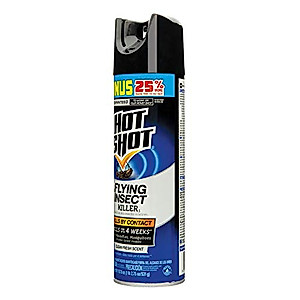 Hot Shot Flying Insect Killer3 Aerosol, Clean Fresh Scent, 18.75 oz