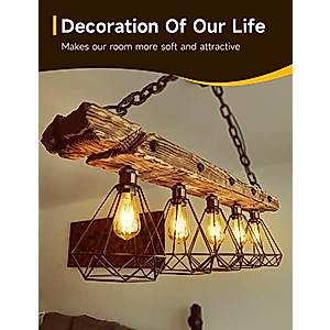 UNILAMP E26 LED Bulb 60 Watt Equivalent Dimmable, 6W Edison Light Bulb, 2700K Warm White, 600LM, ST64 E26 Edison Dimmable Bulb, Vintage LED Filament Bulbs, 2 Pack