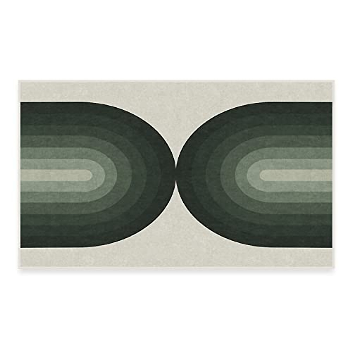 RUGGABLE Absida Washable Rug - Perfect Modern Area Rug for Living Room Bedroom Kitchen - Pet & Child Friendly - Stain & Water Resistant - Sage 3'x5' (Standard Pad)