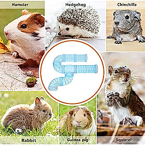Hamster Cages Cat Cages Indoor Large Hamster Tubes, Hamster Hamster Tubes and Tunnels Hamster Tubes and Tunnels kit Hamster cage Accessories Bedding 1 Set Animal Playpen Dog Cage