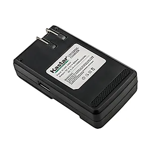 Kastar 2-Pack BL-5B Battery and Smart LCD Charger Replacement for Nok 2610 3220 3230 5140 5140i 5200 5300 5500 5500 Sport 6020 6021 6061 6070 6080 7260 7360 N80 N90 5070 6060 6120 Classic 6121