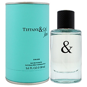 Tiffany Love Eau de Toilette Spray for Men, 1.7 Ounce
