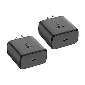 Samsung PD 45W USB-C Super Fast Charging Wall Charger for Samsung Galaxy S22 S21 S20 Ultra Plus Note 10+,Google Pixel,Note 20,PPS Charger Adapter Block-2 Pack