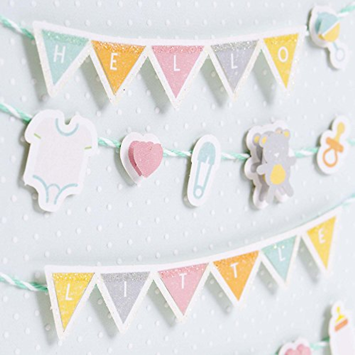 Hallmark Signature Baby Shower Card (Hello Little One)