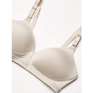 Warner's Women's Blissful Benefits Super Soft Wireless Lightly Lined Comfort Bra RM1691W, Butterscotch, 34B