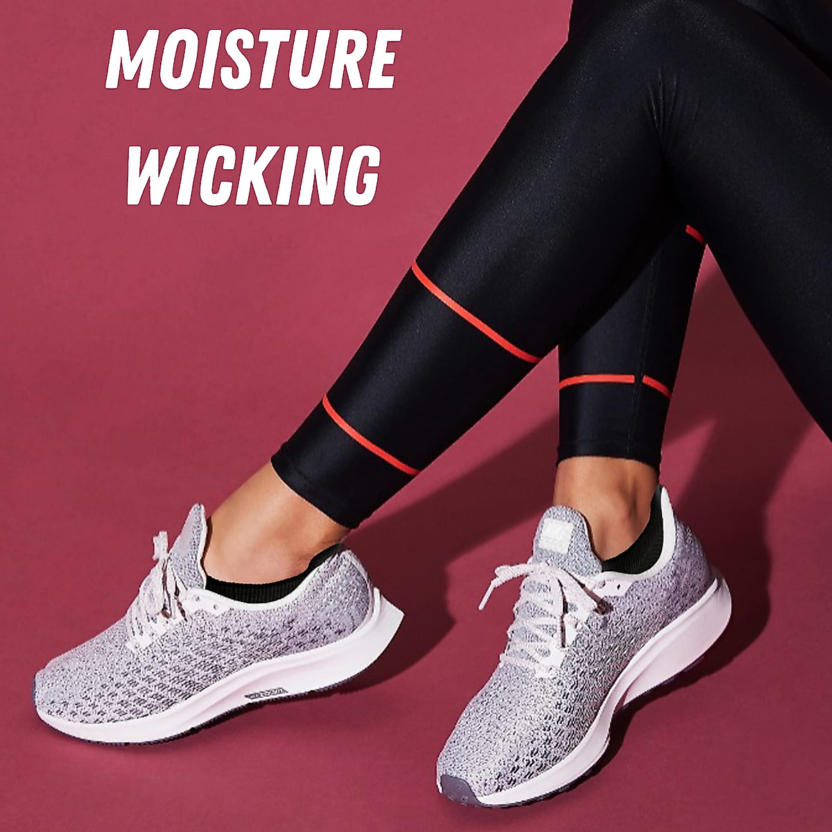 Super Soft and Comfortable No Show Bamboo Workout Socks Womens Socks Size 9-11 Mens Socks Size 10-12