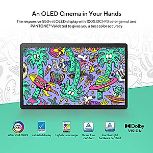 ASUS VivoBook 13 Slate OLED Steven Harrington Edition 2-in-1 Laptop, 13.3” FHD OLED Touch Display, Intel Pentium Silver N6000 CPU, 8GB RAM, 256GB SSD, Windows 11 Home, Black, T3300KA-DB26T-S