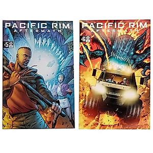 Pacific Rim McFarlane Toys Starter Pack Playset with Comic, Gold Label, Amazon Exclusive